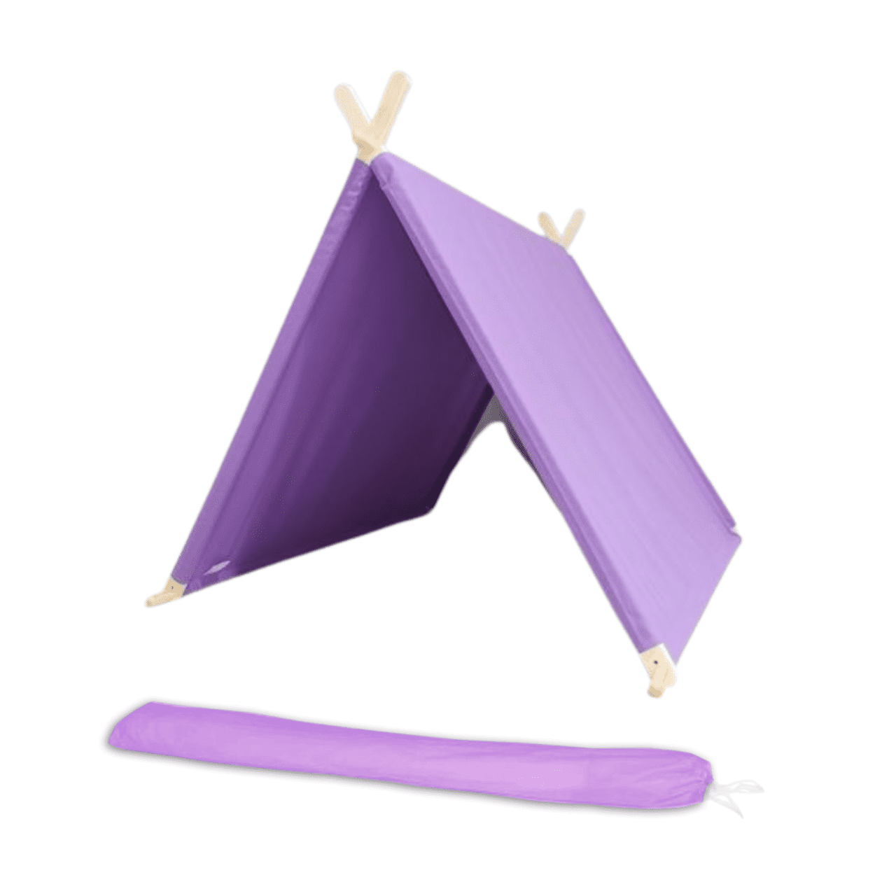 Purple A Frame Tent With Canvas Bag - Sleepover Party Shop