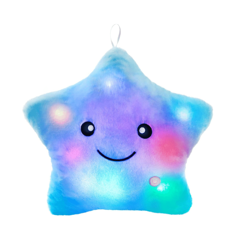 Glow Star Plush Pillow - Sleepover Party Shop