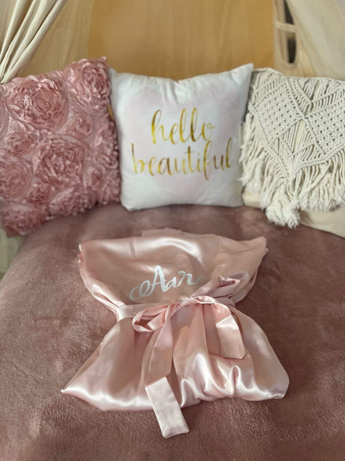 Hello Beautiful Pillow Cover - Sleepover Party Shop