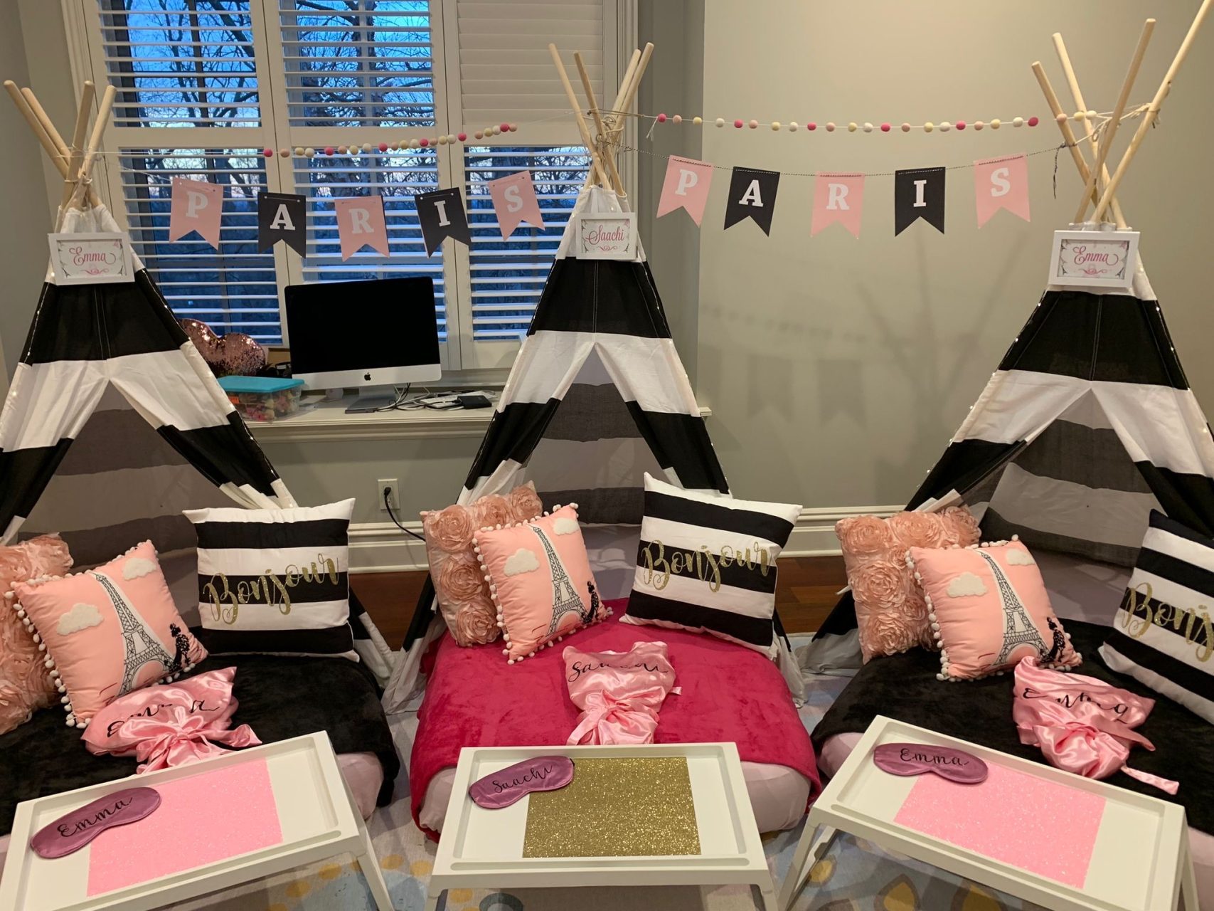 Paris Dreams Theme - Sleepover Party Shop