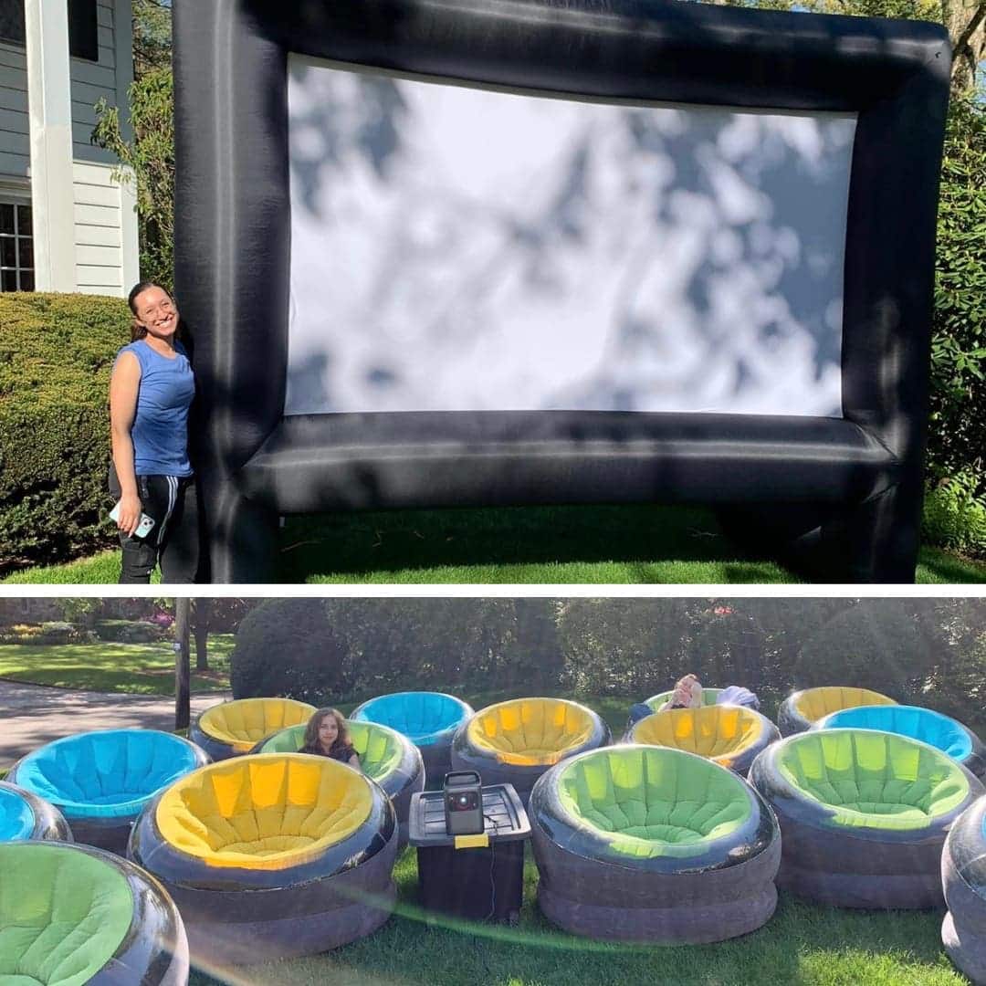 Outdoor Movie Rental - Parties, Special Events: SleepoverPartyShop