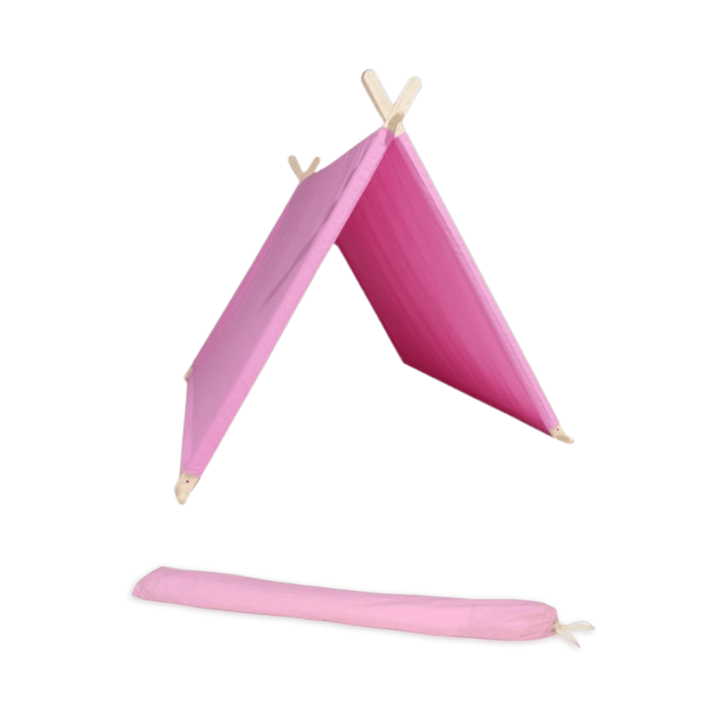 Pink A Frame Tent with Canvas Bag - Sleepover Party Shop