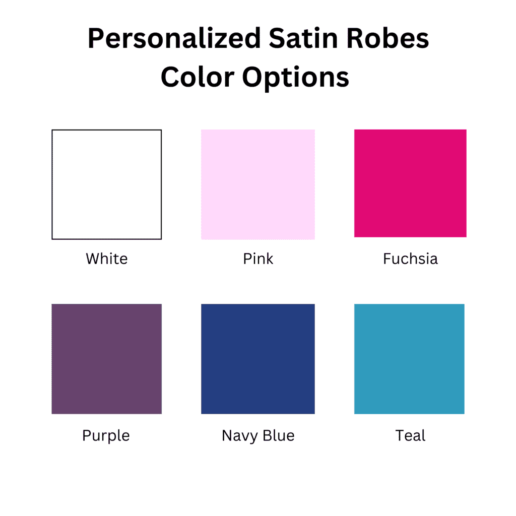 Personalized Robes - Sleepover Party Shop