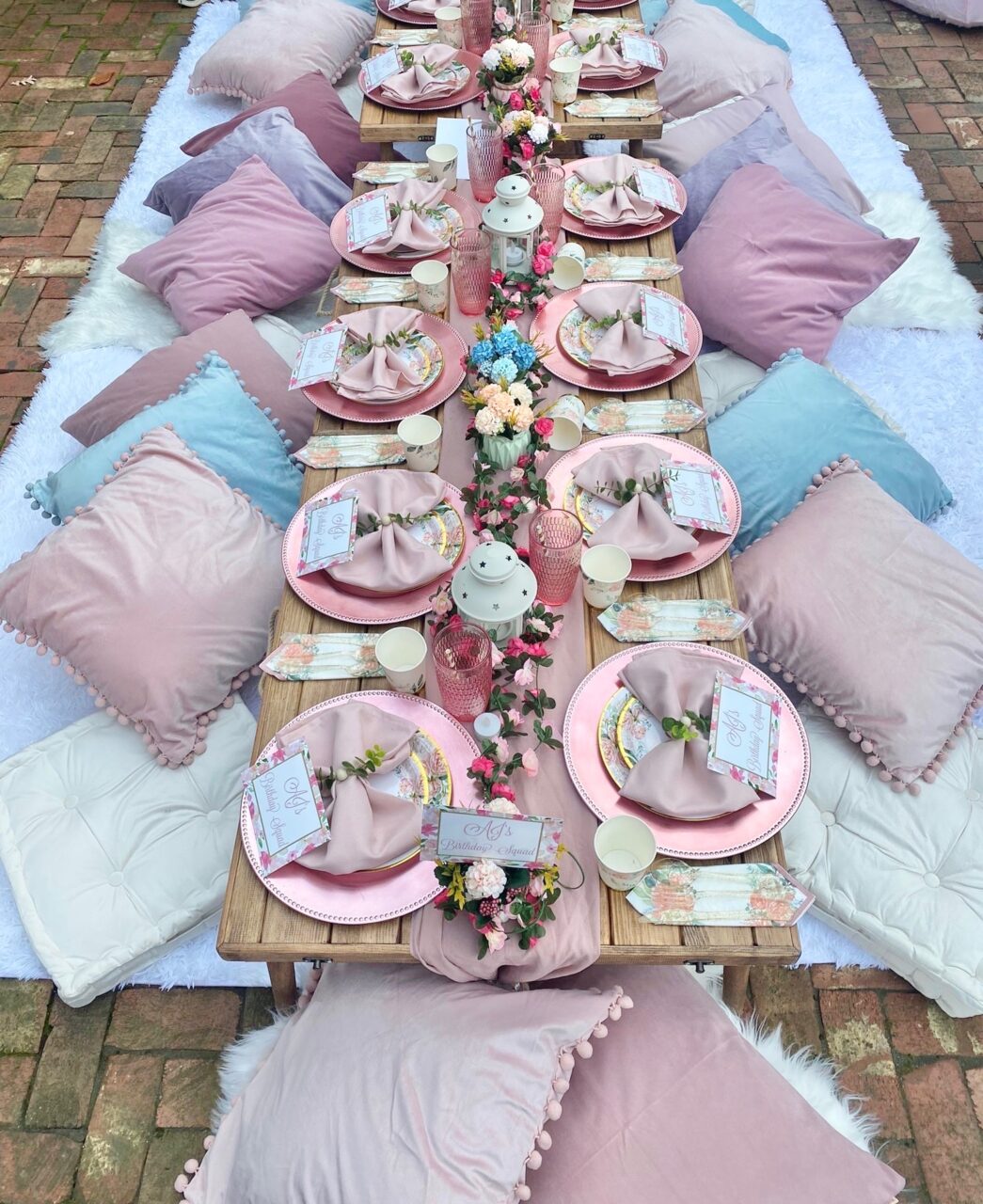 White Area Rug - Sleepover Party Shop