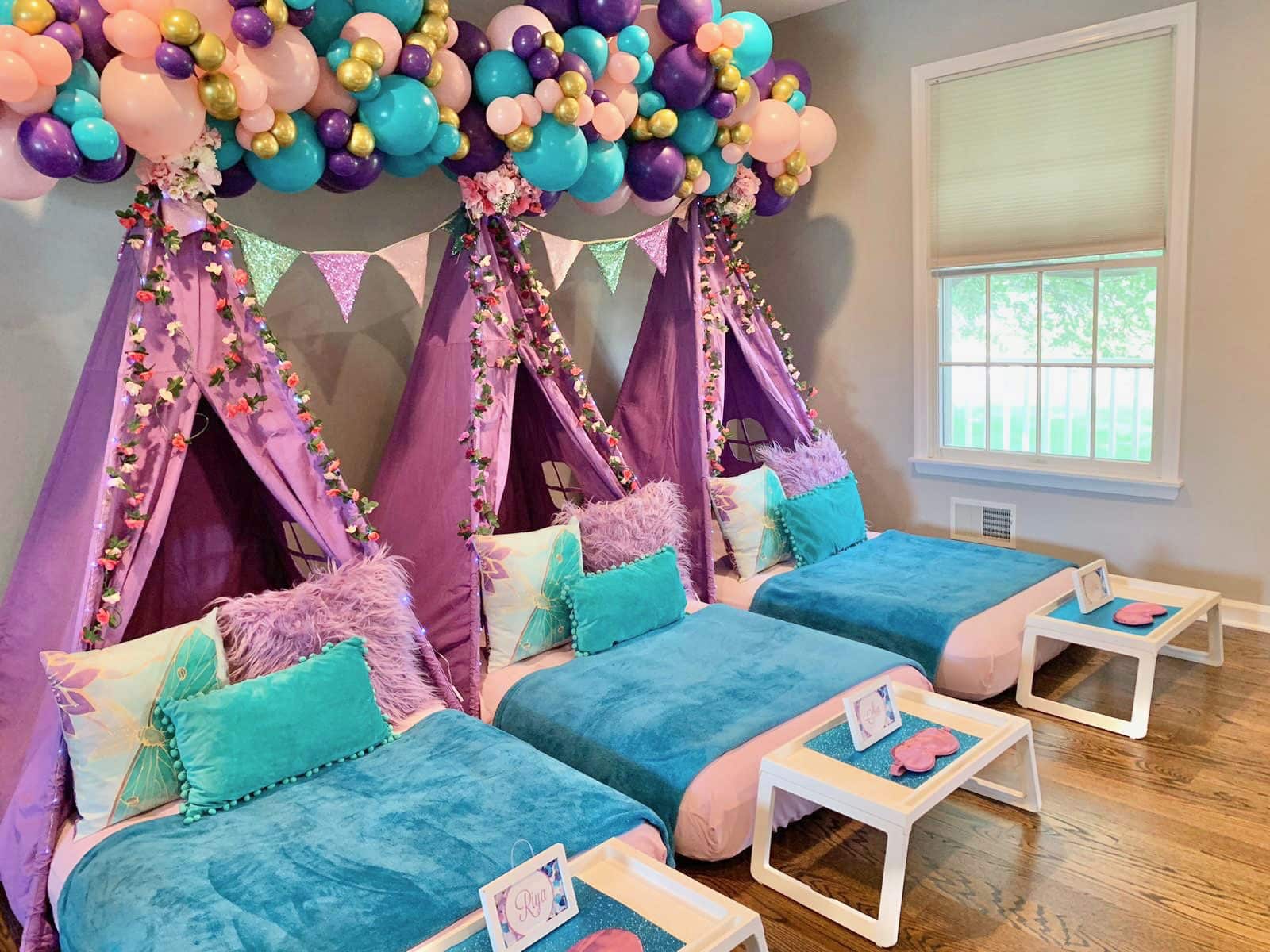 Enchanted Garden Theme - Sleepover Party Shop