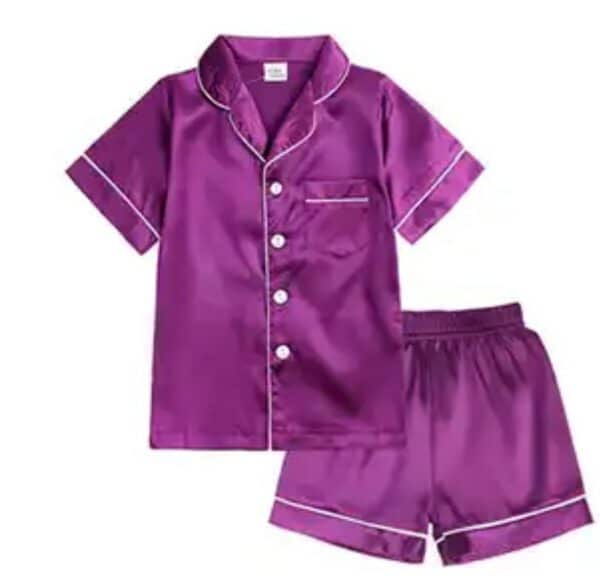 Short Sleeved Pajamas for Kids & Adults - Sleepover Party Shop