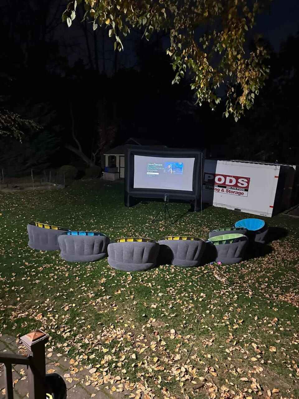 Outdoor Movie Rental - Parties, Special Events: SleepoverPartyShop