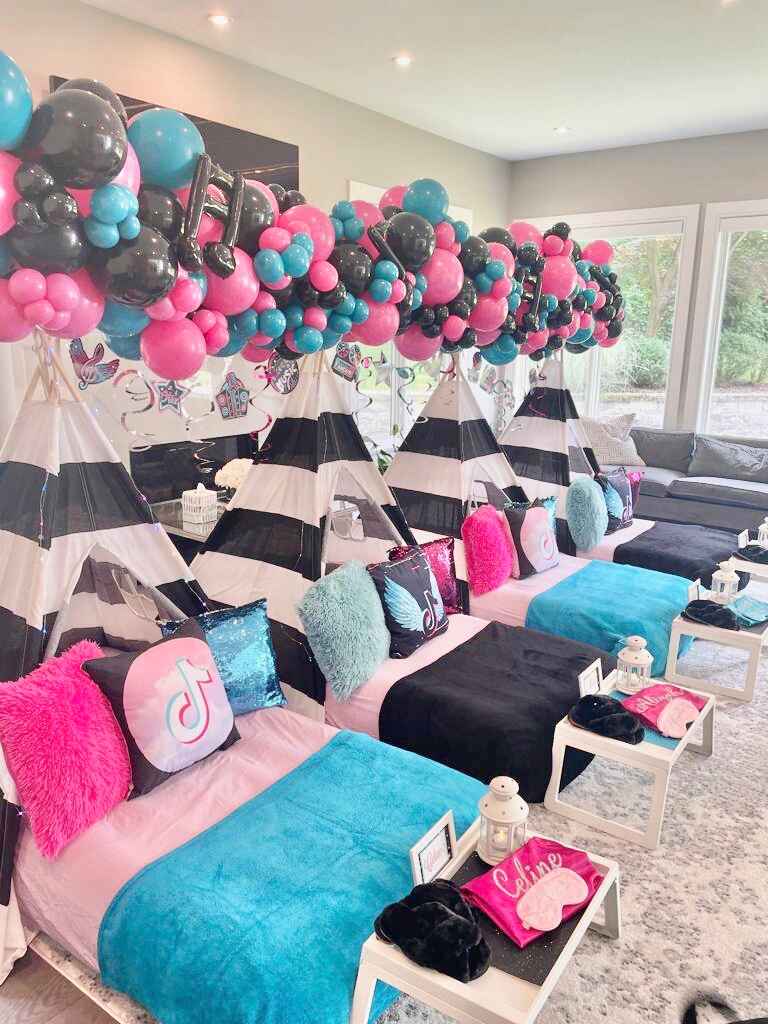 Hosting the Ultimate TikTok Themed Sleepover Party: Ideas, Activities ...