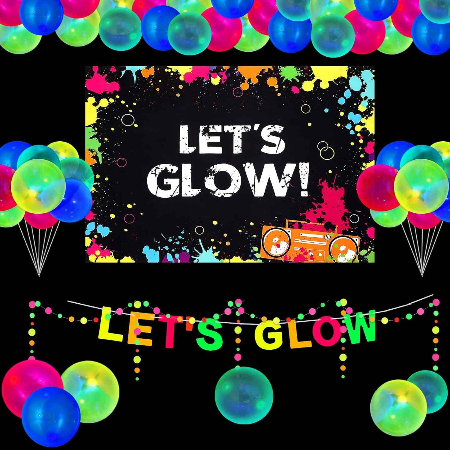 Top 8 Let's Glow Crazy Sleepover Party Ideas - Sleepover Party Shop